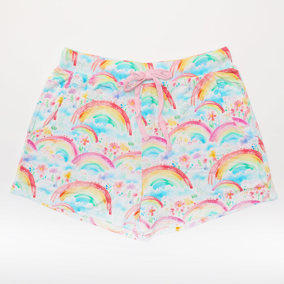 Happy Summer Rainbows - Women's Bamboo Shorts – Charlies Project Kids