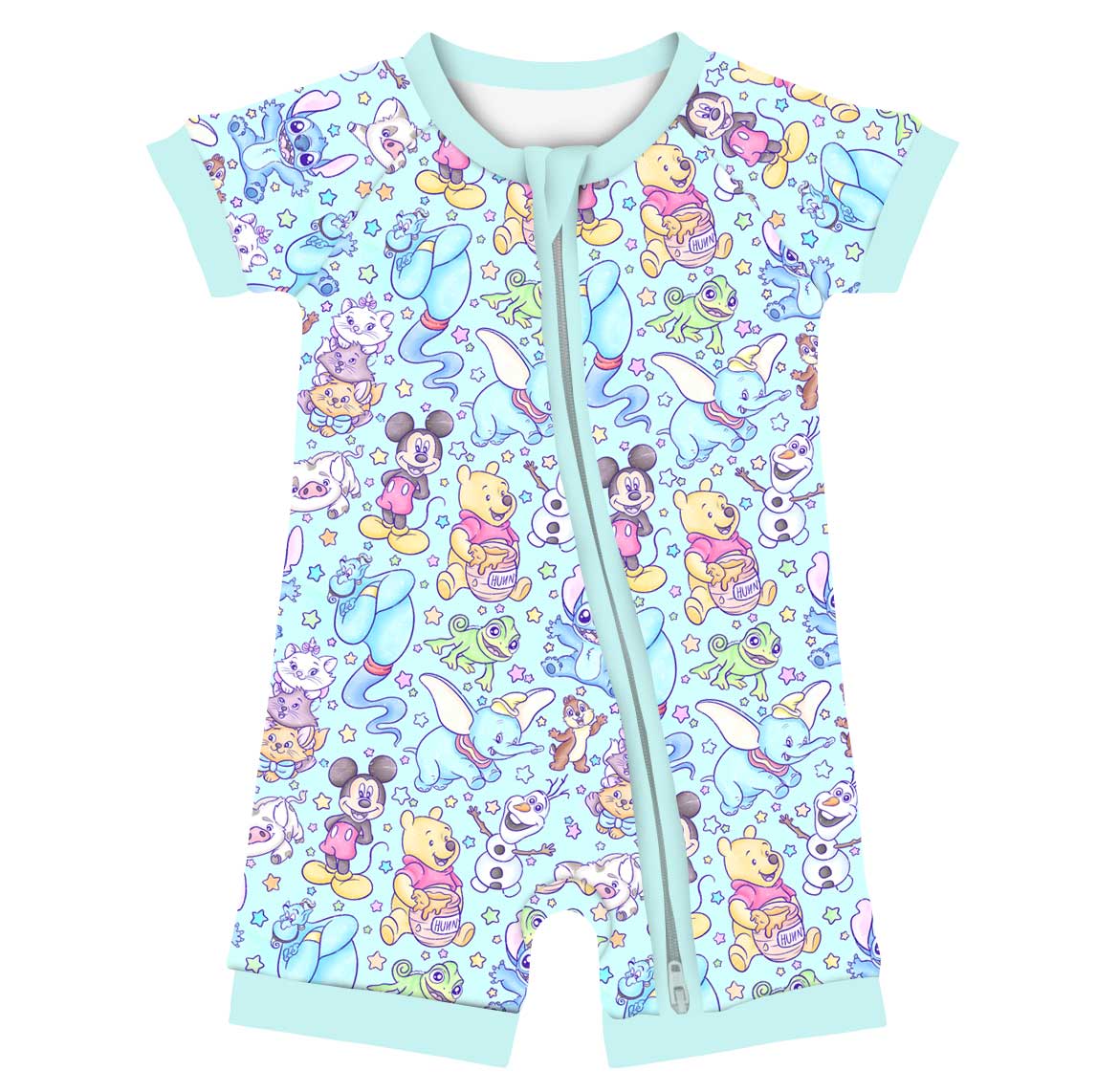 [Pre Sale] Storybook Squad Magicland Party - Bamboo Shorty Romper (EST – Charlies Project Kids