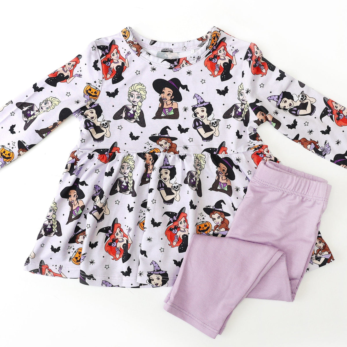 Boo Bash Wicked Princess - Bamboo Long Sleeve & Pants Peplum Set (EST ...